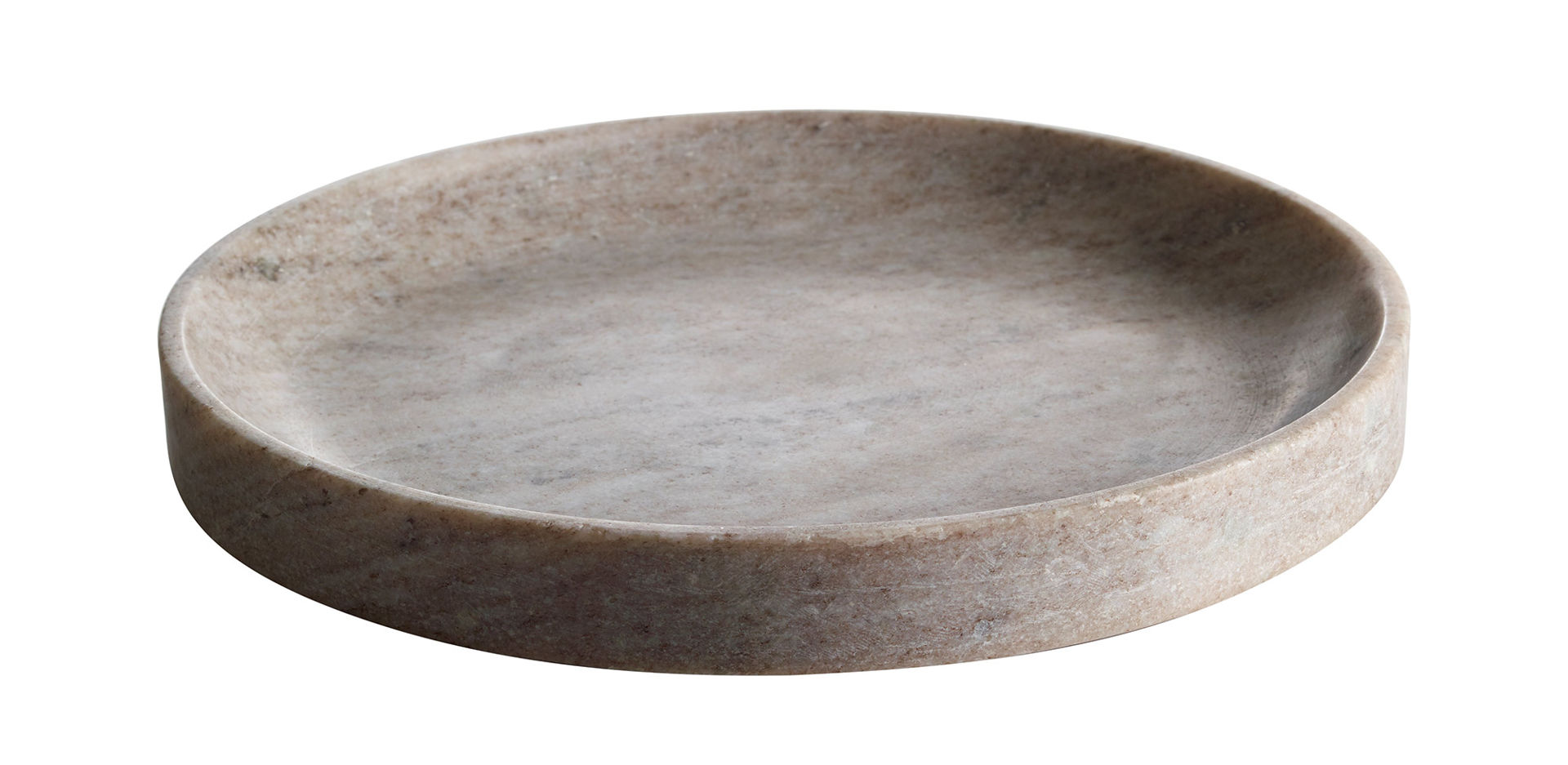 FAT Marmor beige runt 31cm h4cm - Stort utbud hos Em home