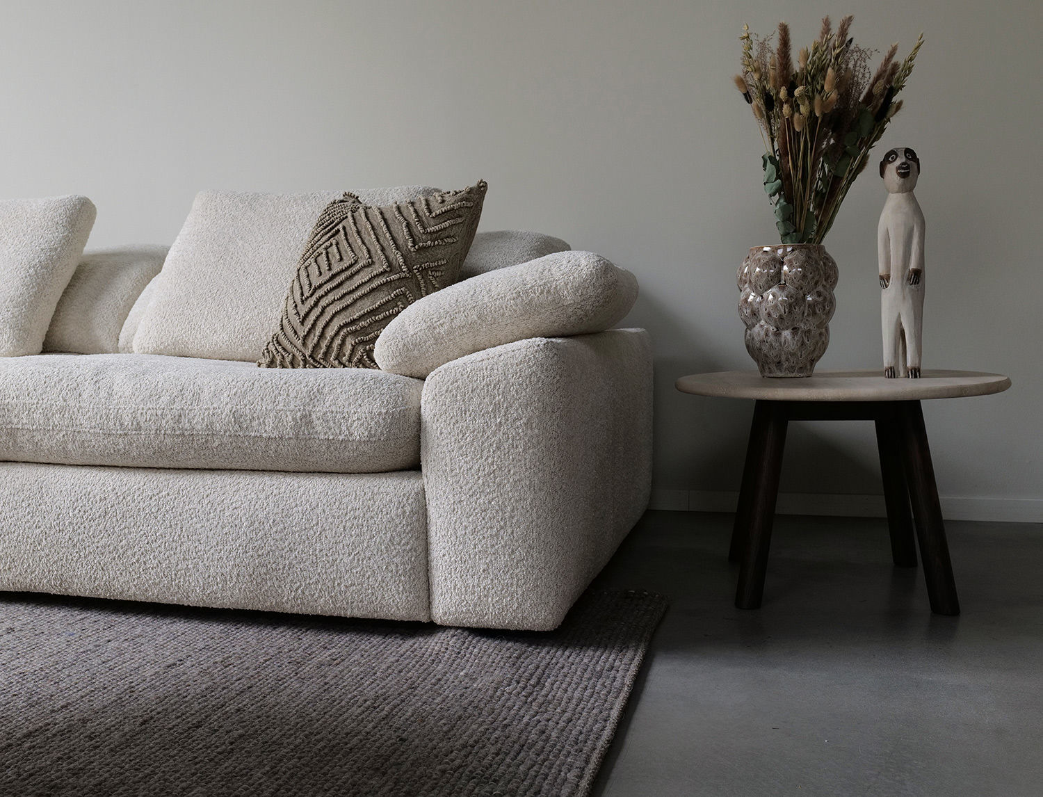 RAWKIN 3,5-sits soffa tyg Anthology 20 cream - Stort utbud hos Em home